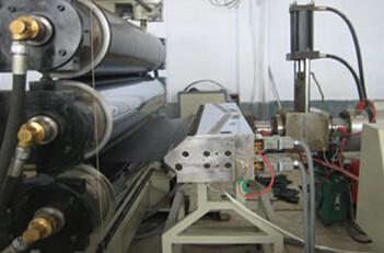 China ABS / PS Board Single Screw Extruder For Environmental Protection / Decoration for sale