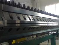 China PVC Wavy Plate Plastic Extrusion Machine For Gallery and Clapboard for sale