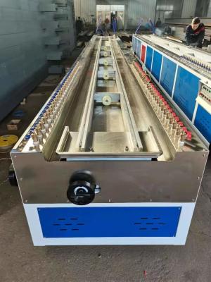 China PVC WPC Profile Extrusion Line with 230 kg/h Capacity and 600mm Max Width for Window and Ceiling Profiles for sale