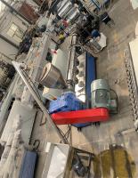 China Double Throttling Twin Screw PVC Foam Board Machine for sale