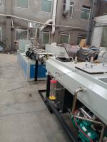 China 50-200mm Pvc Pipe Extrusion Line Customizable Total Power Two Screw Number for sale