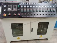 China 50-200mm Pvc Pipe Extrusion Line Customizable Total Power Two Screw Number for sale