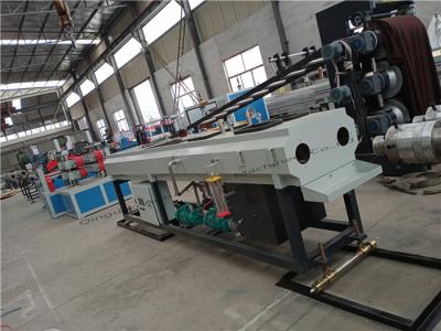 China PE HDPE LDPE Plastic Pipe Extrusion Line 16-630mm 200-500kg/h Single Screw for sale