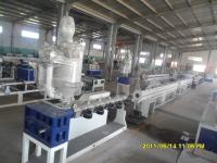 China Single Screw HDPE Plastic Pipe Extrusion Line 220v / 380v High Twist Torque for sale