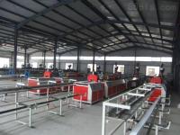 China CE ISO9001 Plastic PVC WPC Profile Extrusion Line Low Noise High Performance for sale