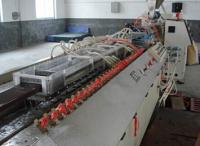 China PVC Plastic Profile Extrusion Line For Decorative / PVC Profile Making Machine for sale