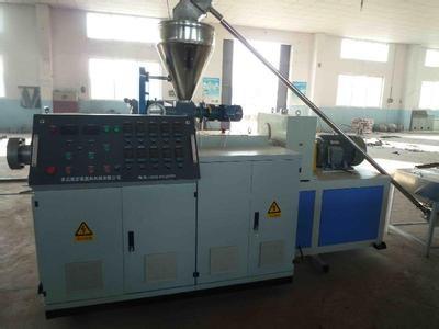 China CE Plastic Profile Extrusion Line for PVC Plastic And Wood Foamed Profile And Plate for sale