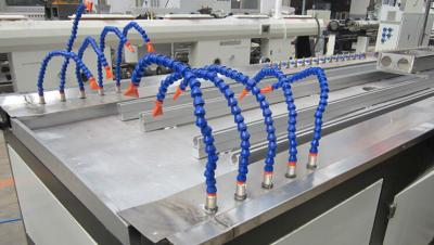 China PVC Doors And Windows Making Plastic Profile Extrusion Line For Desorative for sale