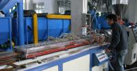 China High Speed Two Screw Plastic Profile Extruder Line For Door Frame / Ceiling for sale