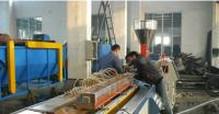 China High Speed Two Screw Plastic Profile Extruder Line For Door Frame / Ceiling for sale