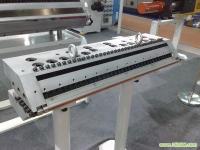 China Conical Twin Screw WPC Extrusion Line for 1220x2440mm Foamed Boards with 50-75% Wood Content for sale