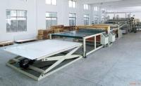 China WPC PVC Double Screw Extrusion Line for 1220x2440mm Foamed Boards with 50-75% Wood Content for sale