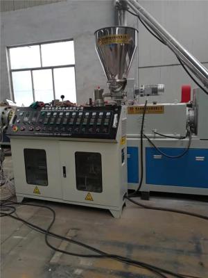 China Aluminium Alloy Mould Extruded Plastic PVC Pipe Making Machine for sale