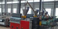 China Fully Automated WPC Extrusion Line with Laminator - 600-1250mm Width, 50-75% Wood Content for sale