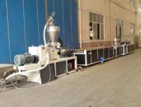 China WPC PVC Door Plate Extrusion Line 600-1250mm Width with 50-75% Wood Powder Capacity for sale
