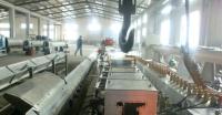 China High Speed WPC PVC Door Frame Extrusion Line - 600-1250mm Width with 50-75% Wood Content for sale