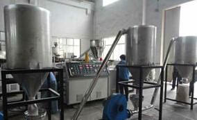 China PVC Plastic Granules Machine Double Screw 55-92mm Pellet Extruder 100-800kg/h for sale