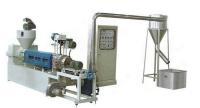 China PVC Plastic Granules Machine , Double Screw High Speed Pelletizer Extruder for sale
