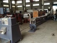 China PET Waste Recycled Plastic Scraps Granules Machine , Pelletizer Flakes Extruder for sale