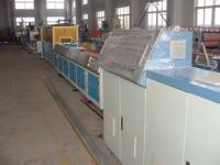 China WPC Profile Production Line for Pallet Decking Fence 65mm Twin Screw Extruder for sale