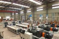 China WPC Sheet Plastic Extrusion Machine with Conical Twin Screw for 1220x2440mm Foamed Boards for sale