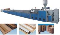 China TH 5-30mm Wood Plastic Foamed Board Extrusion Machine | 380V/600V Voltage | 1220mm Width for sale