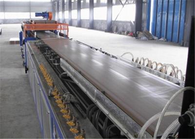 China Damp-proof WPC Foam Board Machine , Wood Plastic Double Screw Extruder for sale