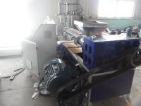 China Waste Recycled Water Ring Spaghetti Plastic Granules Machine , Double Stage Pellet Extruder for sale