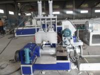 China PP PE Recycled Raffia Pellet Plastic Extrusion Machine 500kg/h Mother Baby Granule Line for sale