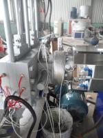 China Recycled Die Face Cutting Granule Single Screw Extruder for sale