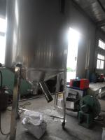 China Waste Recycled Water Ring Spaghetti Plastic Granules Machine , Double Stage Pellet Extruder for sale