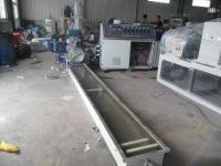 China PP PE Two Stage Masterbatch Granule Plastic Extrusion Machine 65mm 220kg per Hour for sale