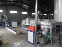 China PP PE Two Stage Masterbatch Granule Plastic Extrusion Machine 65mm 220kg per Hour for sale