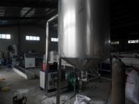 China Non-Woven Recycled Granule Plastic Extrusion Machine , Recycling Pelletizer Extruder for sale