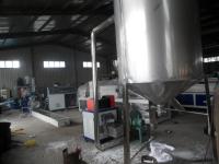 China LDPE / HDPE Film Recycled Granule Single Screw Extruder for sale