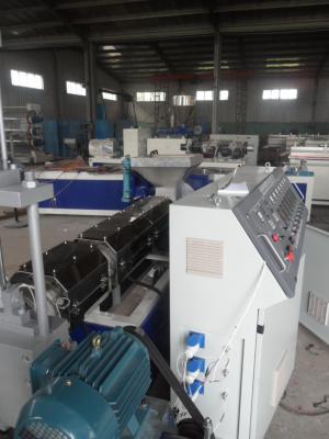 China Bottle Flakes Pellet Single Screw Extruder / Plastic Film Granule Machine for sale