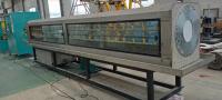 China Single Wall Corrugated Pipe Extrusion Line PE Plastic Washing Machine for sale