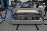 China 30mm TH WPC Board Production Line for Wood Powder & Waste Plastic - 1220mm Width, 550kg/h Capacity for sale