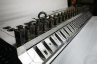 China Recycled PVC WPC Foam Board Machine with Conical Twin Screw Extruder - 1220mm Width, 5-30mm Thickness for sale