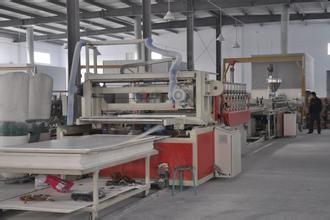 China Double Conical Screw WPC Foam Board Machine Professional For Cabinet for sale