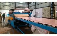 China Automatic WPC Foam Board Machine With Double Conical Screw For Toilet / Bath Cabinet for sale