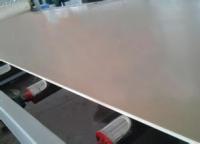 China Automatic WPC Foam Board Machine With Double Conical Screw For Toilet / Bath Cabinet for sale