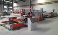 China WPC Foam Board Machine with Emboss & Sanding - 1220x2440x30mm Output - 380V/3P Power for sale