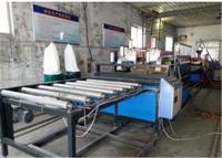 China PVC PP PE Foam Board Plastic Extrusion Machine 1220mm Width 350KG Capacity for Furniture Manufacturing for sale