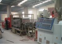 China Conical Twin Screw Extrusion Machine for PVC Wood Plastic Board - 600-1250mm Width, 50-75% Wood Content for sale