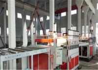 China Conical Two Screw Extruder for WPC PVC Foamed Board Production - 1220×2440×30mm Size with 50-75% Wood Powder Content for sale