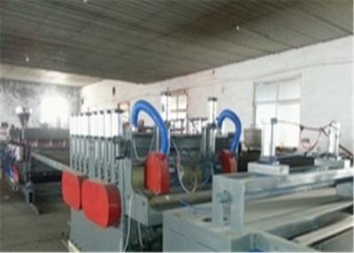 China TH 5-30mm Wood Plastic Foamed Board Extrusion Machine | 380V/600V Voltage | 1220mm Width for sale