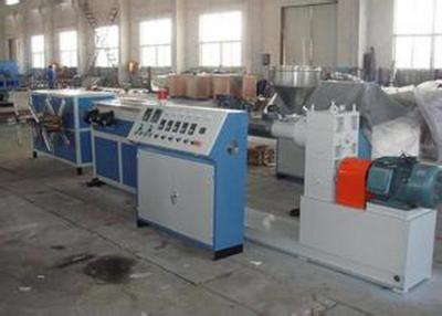 China PPR PVC PE Single Wall Corrugated Pipe Extrusion Machine 11-125KW Power 20-630mm Diameter Range for sale