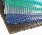 China PC Hollow Grid Plastic Board Extrusion Line 200-300kg/h Capacity for Construction & Packaging for sale
