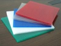 China PC Hollow Grid Plastic Board Extrusion Line 200-300kg/h Capacity for Construction & Packaging for sale